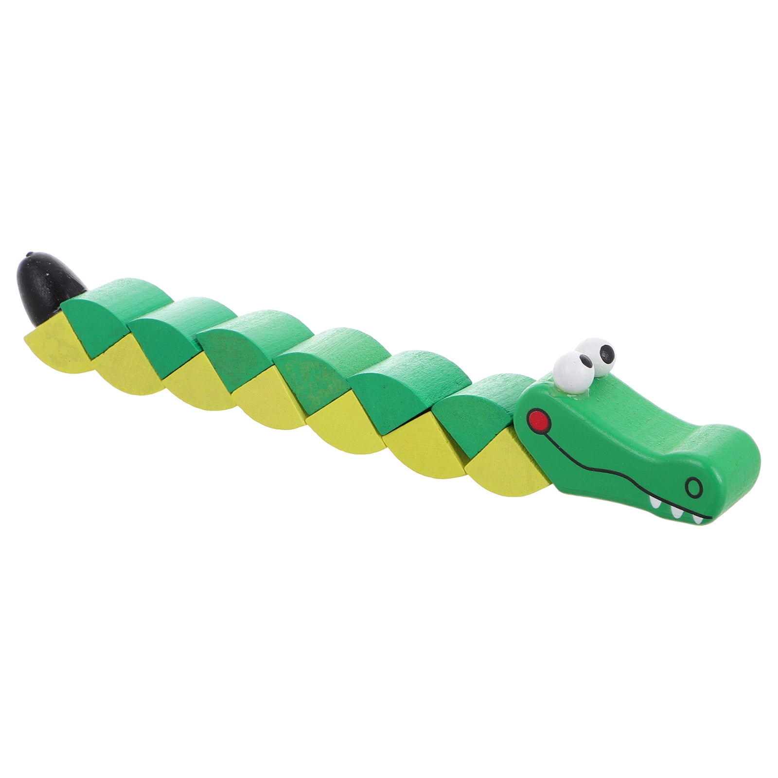 LEORX Colorful Alligator Twisting Blocks for Toddlers Educational Toy ...
