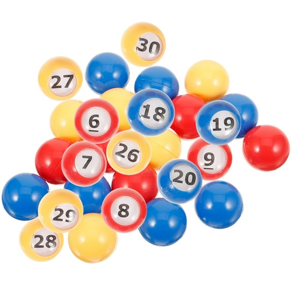 Raffle Balls Numbered