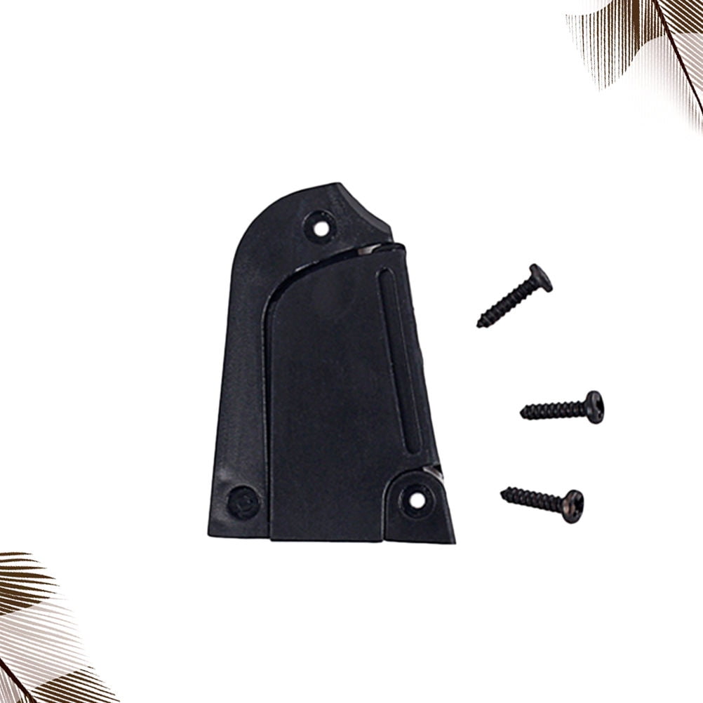 LEORX Core Cover 3 Holes Metal Truss Rod Cover for Guitar and Bass ...