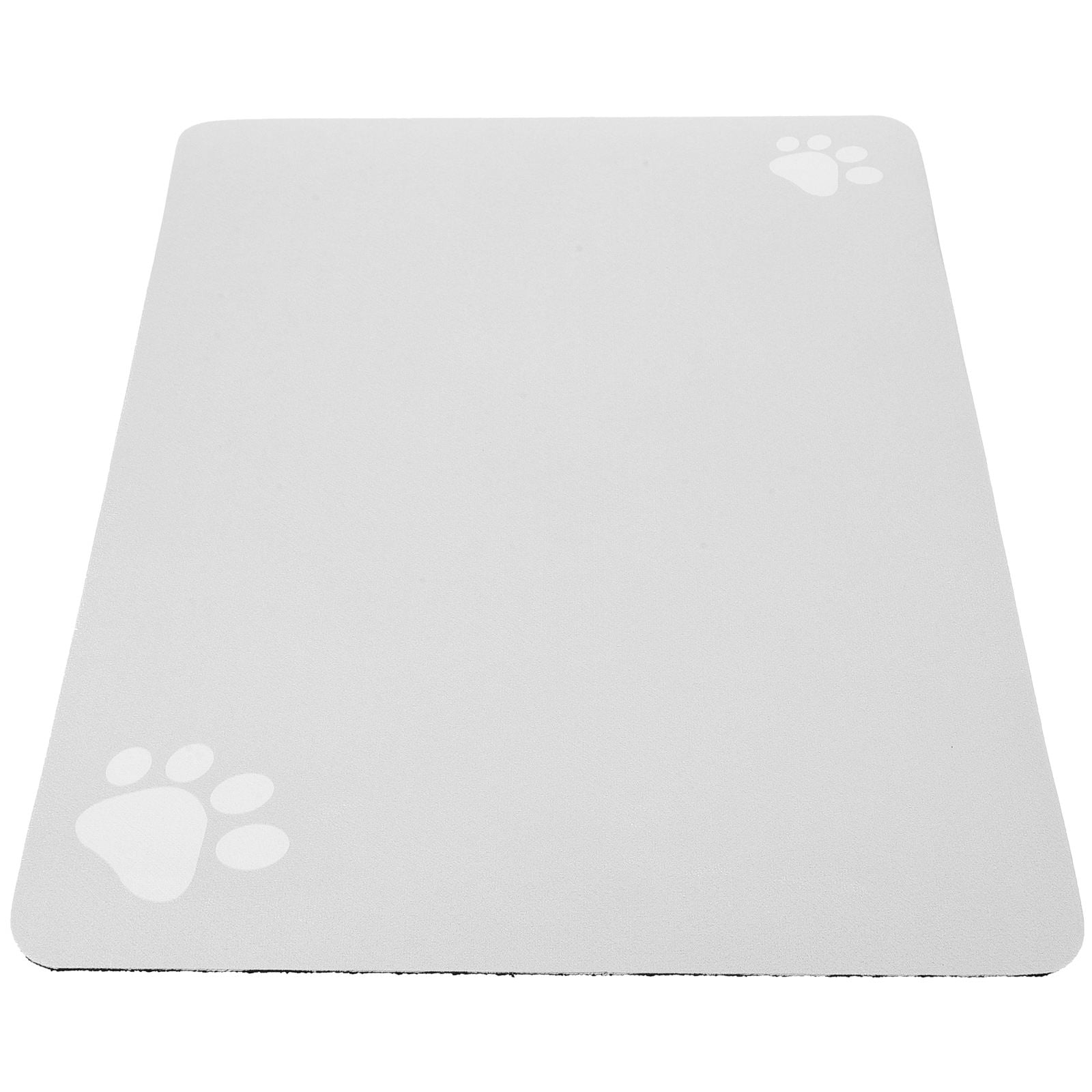 LEORX Dog Water Mats Pet Feeding Mat Light Grey Silica Mud 1 Set ...