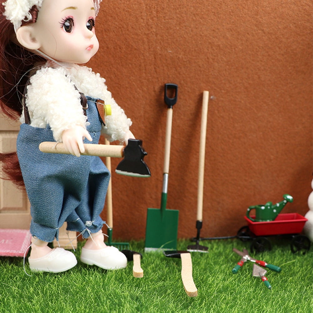 LEORX Dollhouse Miniatures 1 Set Assorted Color Rubber DIY for ...