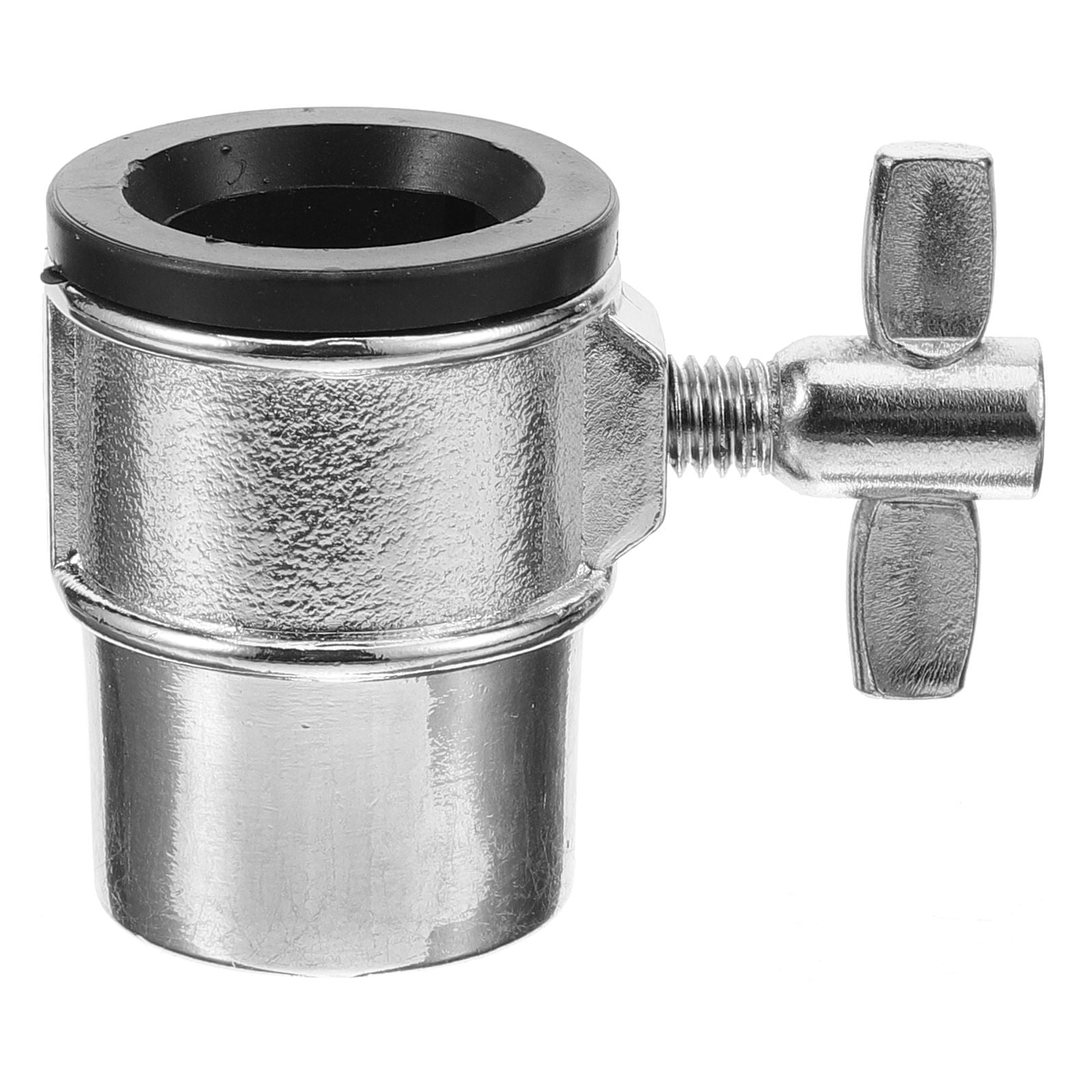 LEORX Drum Set Bracket Part 1Pack Cylindrical Silver 4.5x3.5x2.6in ...