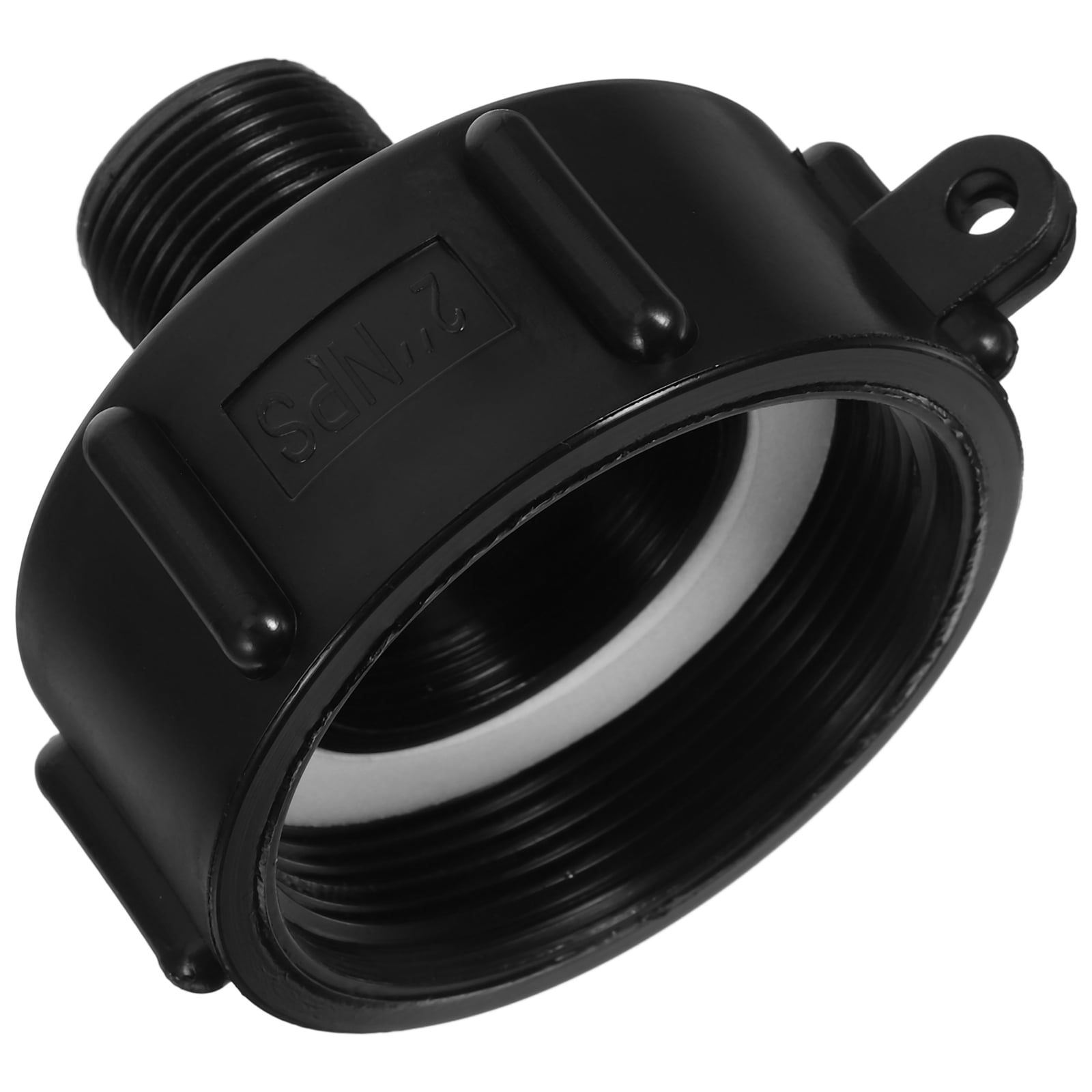 LEORX Fine Thread Adapter Black Plastic for IBC Tote Fitting in ...
