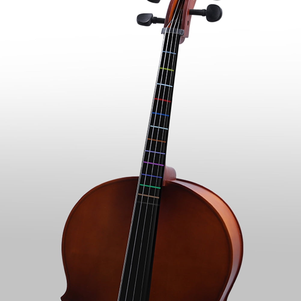 LEORX Fretboard Markers for Cello 1Pack Yellow Paper Cello Finger ...