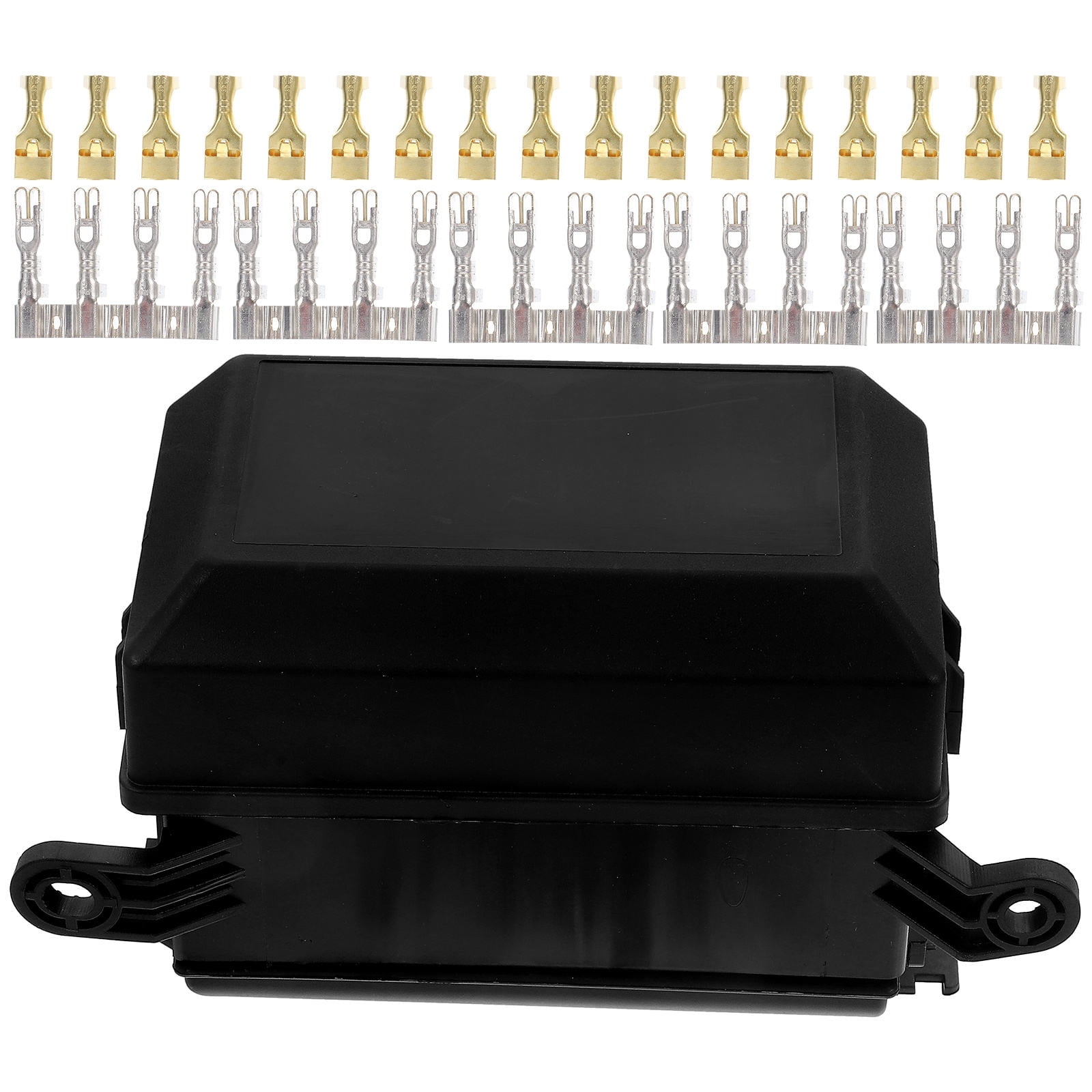 LEORX Fuse Distribution Box Black Relay Mounting for Automotive Owners ...