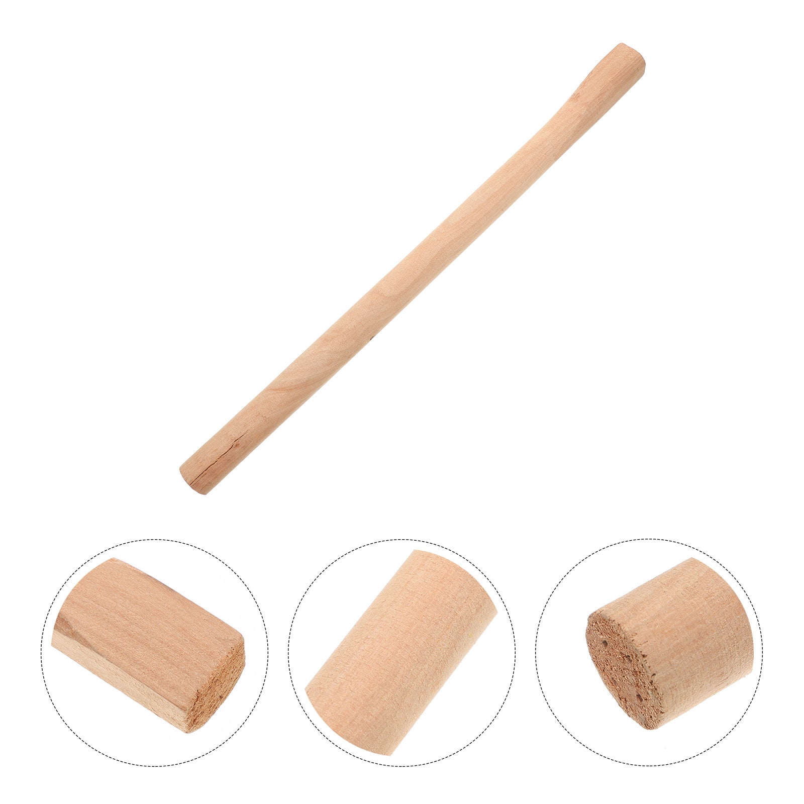 LEORX Garden Hoe Tool Straight Wooden Axe Handle Replacement Easy ...