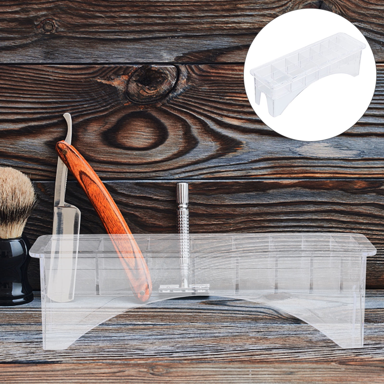 LEORX Hair Clipper Storage Box 1Pack with Rectangular Shape for ...