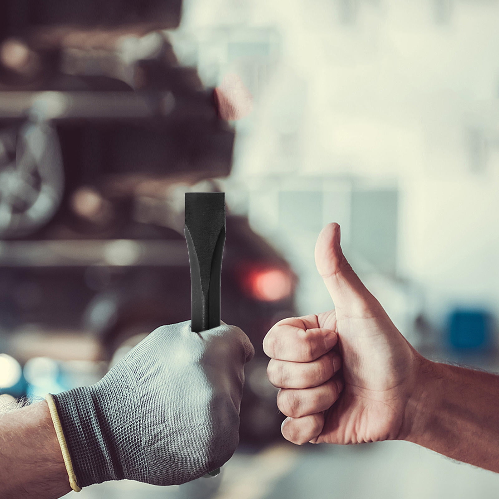 LEORX Heavy Duty Pneumatic Chisel Head Air Tool for Masonry Concrete ...