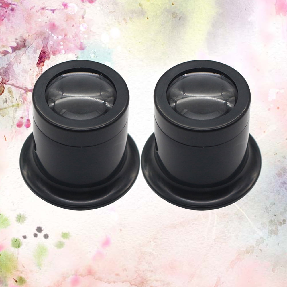 LEORX Jewelry Watch Repairing Tool 3Pcs Small Plastic Magnifier For ...