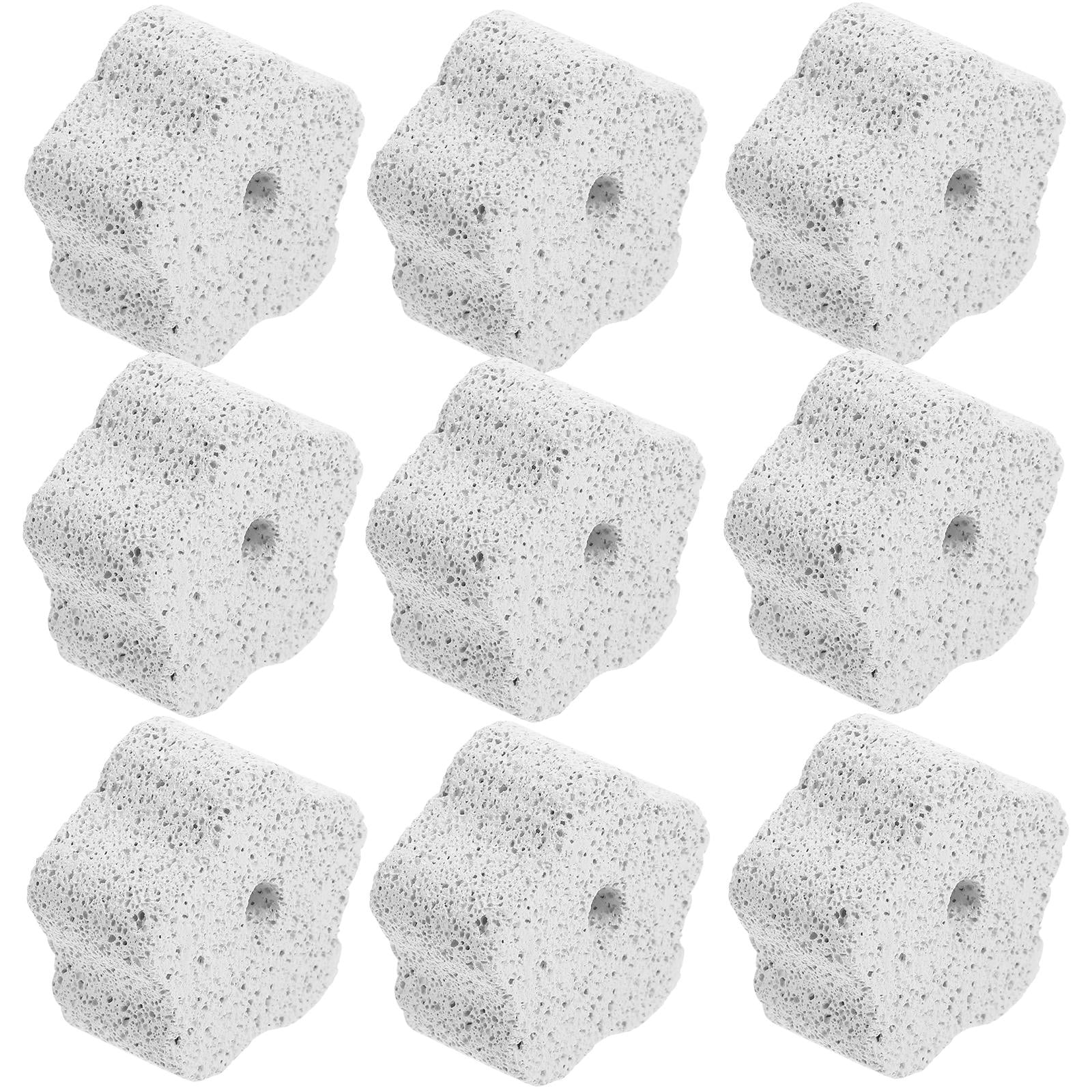 LEORX Light Grey Pumice Stone Hamster Chewing Stones 10Pcs for Molar ...