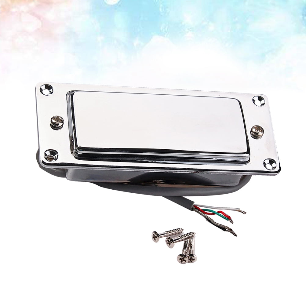 LEORX Copper Shell Electric Guitar Humbucker Pickups Silver with ...