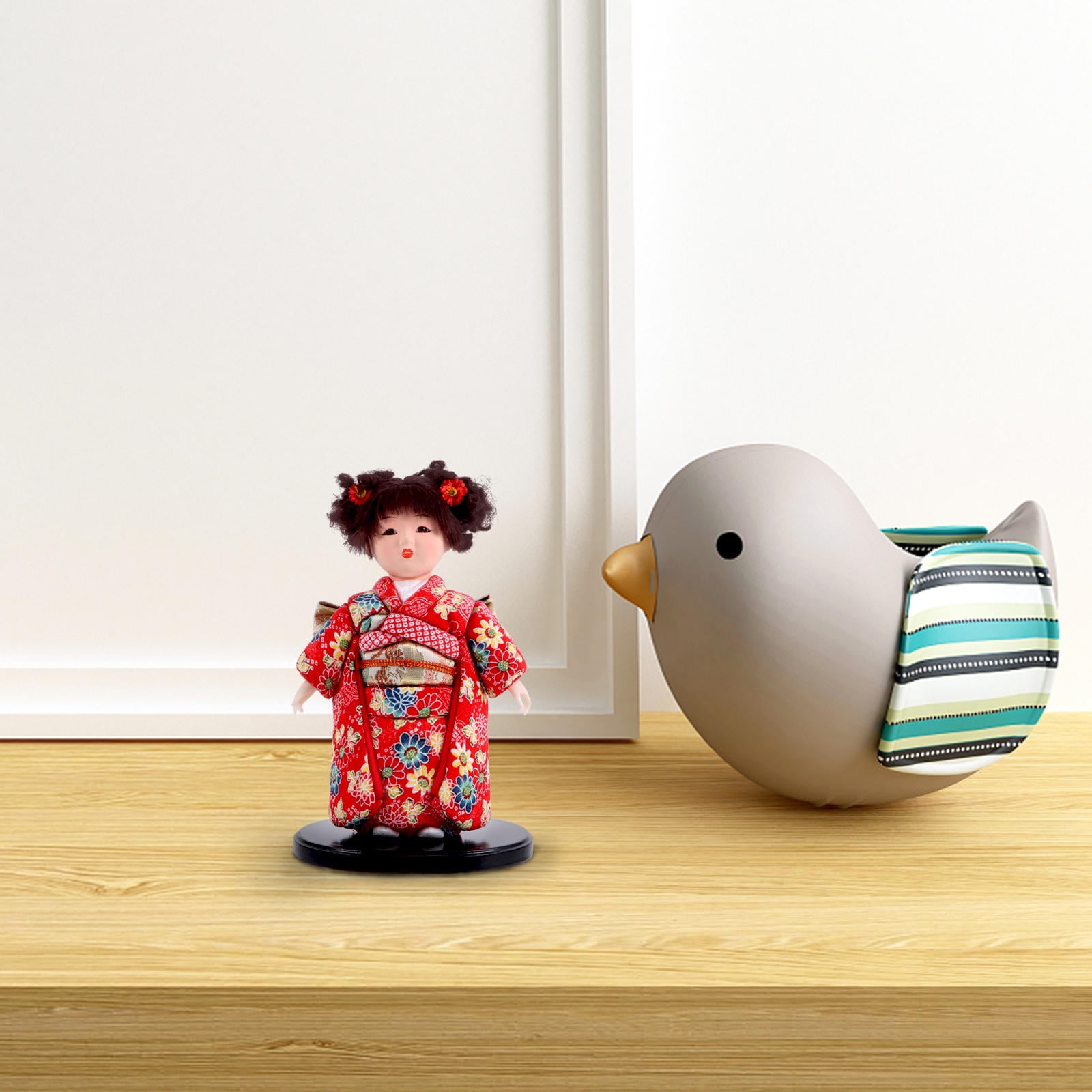 LEORX Miniature Asian Ancient Figurine Japanese Doll Multi Photography ...