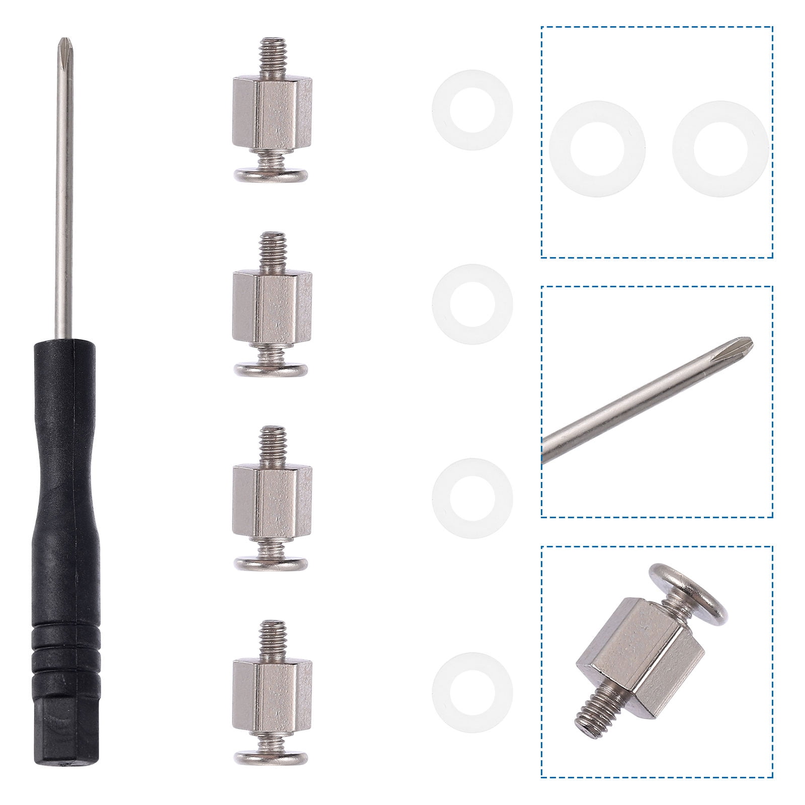 LEORX Motherboard Screw Set Computer Enthusiast Screw Kit Motherboard ...