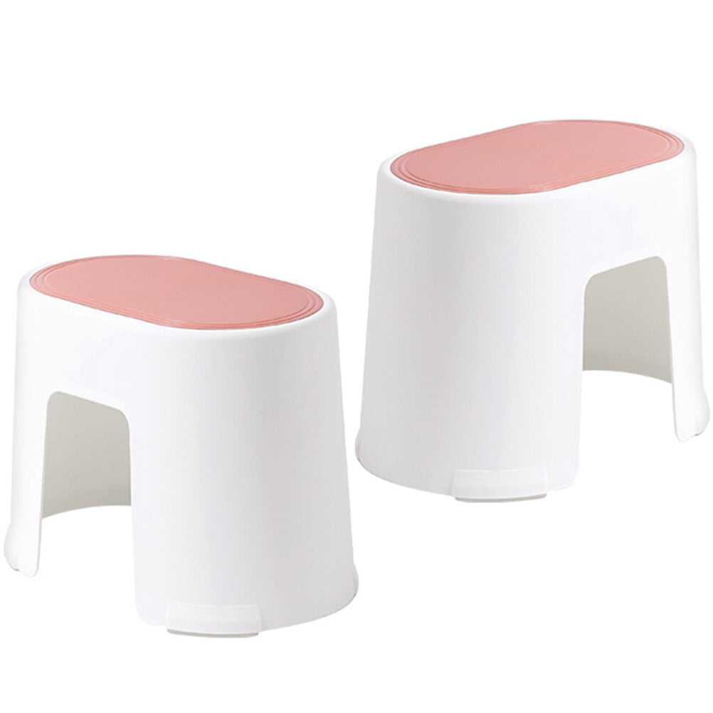 LEORX Nonslip Household Footstool Plastic Foot Stool Step For Toilet ...