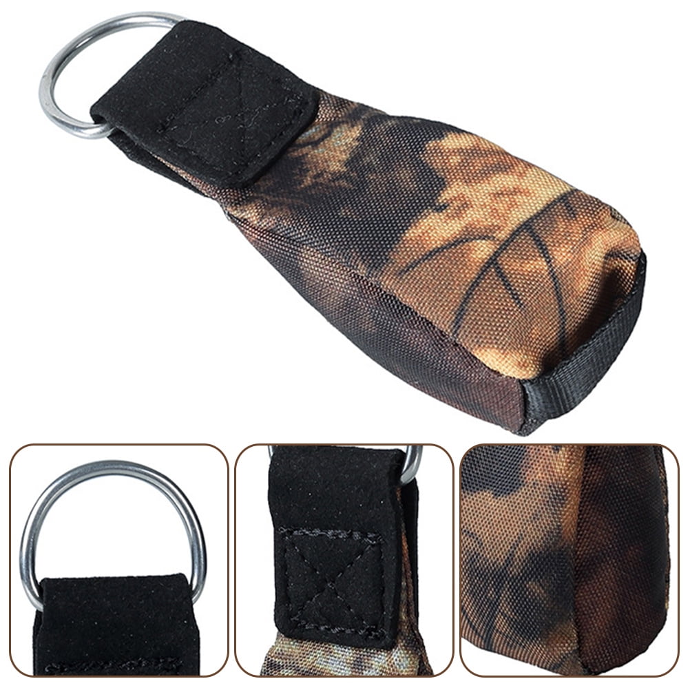 LEORX Outdoor Throw Weight Throwing Ropes Bag Round with Aerodynamic ...