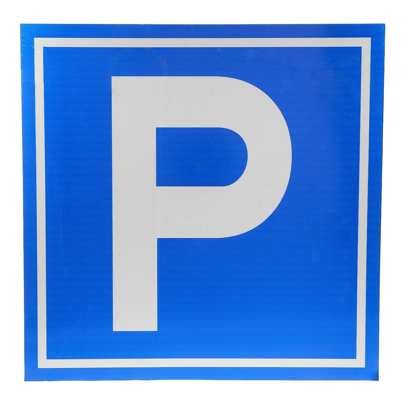 LEORX Parking Lot Sign 1Set Blue Reflective Signage for Various ...