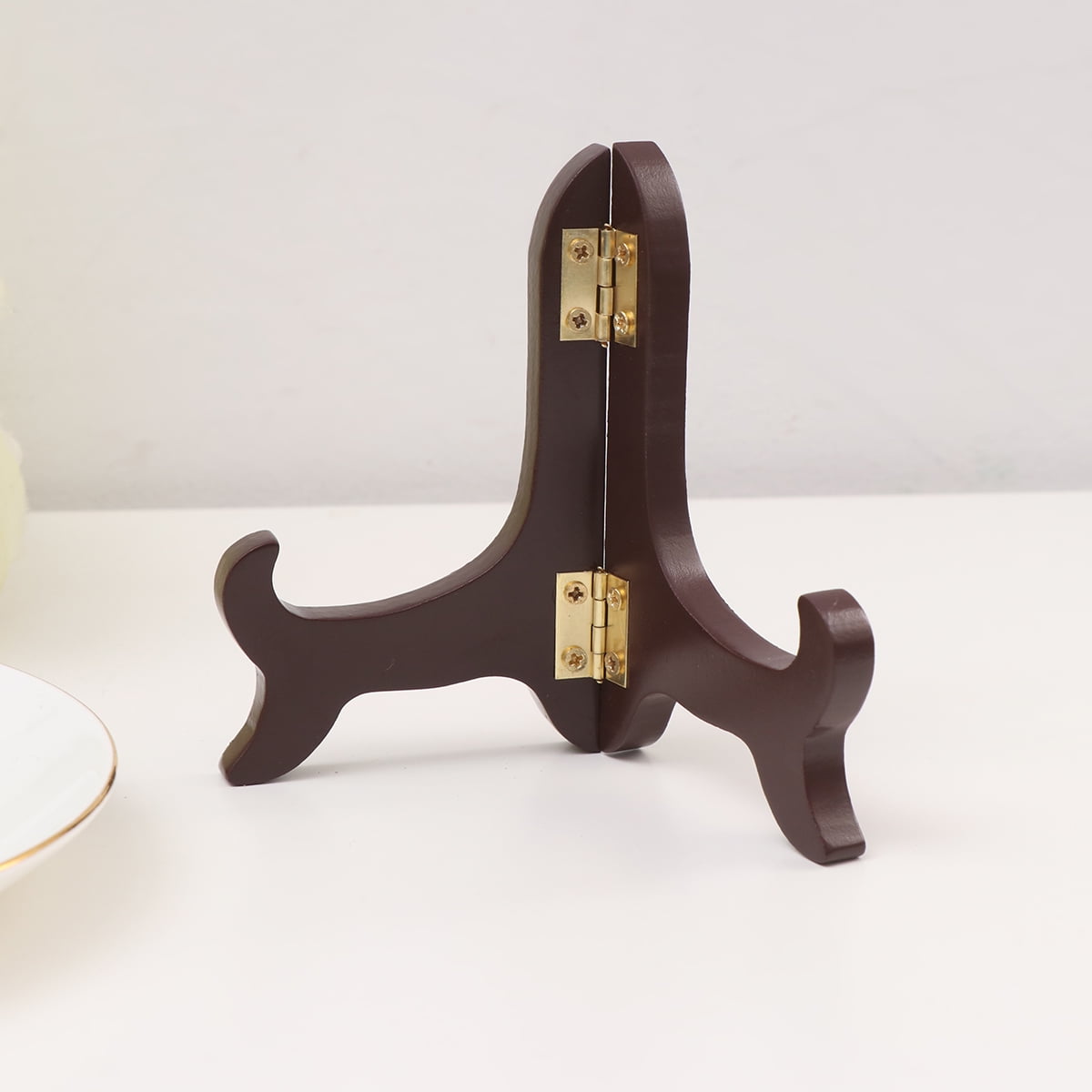 LEORX Plate Rack Plate Holder Classic Design Plate Display Stand Lovers ...