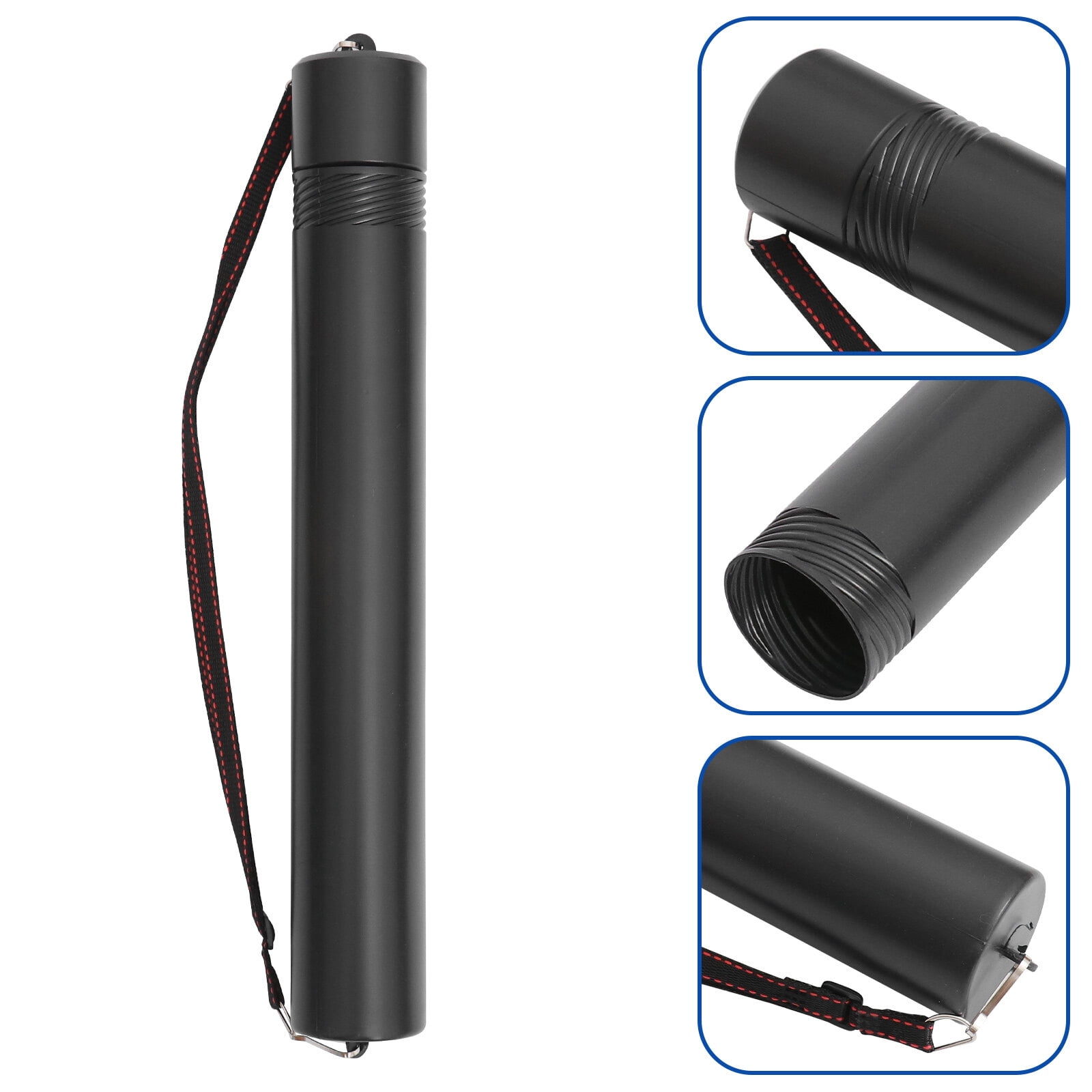 LEORX Poster Tube Carrier 1Pack Plastic Rotary Chart Tube Container ...