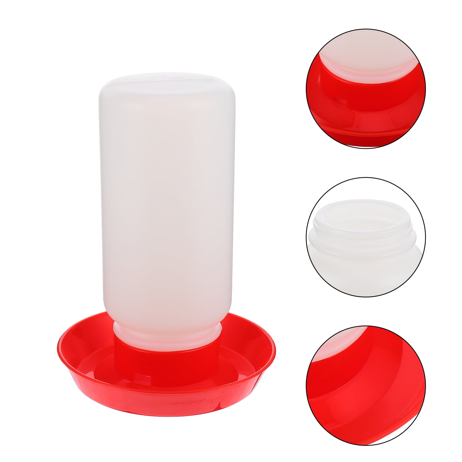 LEORX Poultry Waterer Pigeon Water Containers Drinkers Assorted Color ...
