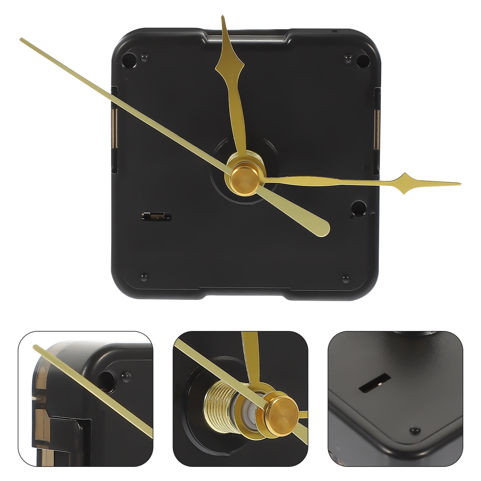 LEORX Quartz Clock Mechanism Replacement 1 Set Round Shape Clock ...