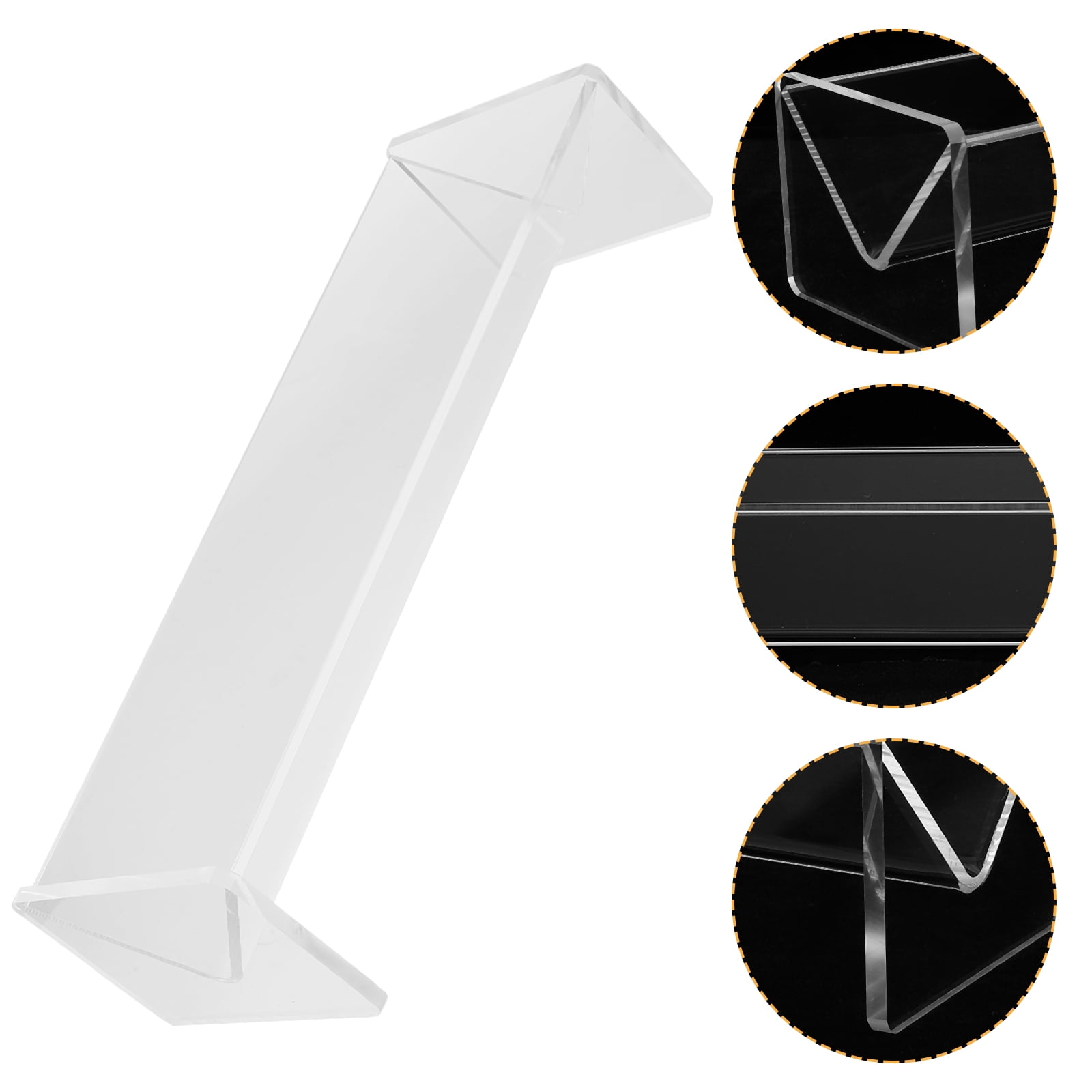 LEORX Rectangle Serving Tray Acrylic Multi-functional Food Storage for ...