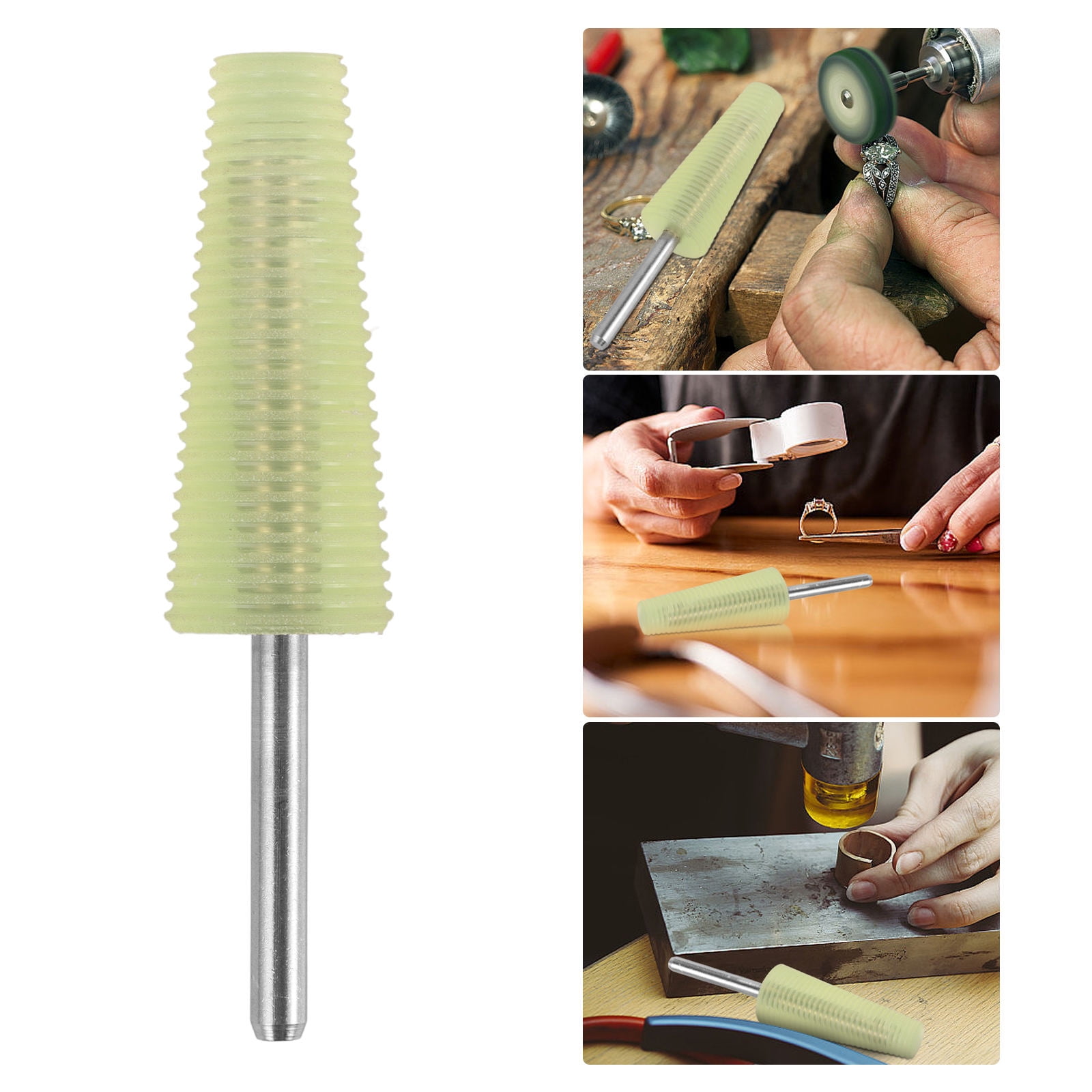 LEORX Ring Polishing Tool 1Set Plastic Metal Silicone for Jewelry ...