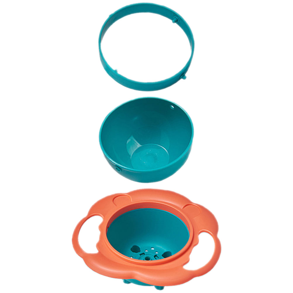 LEORX Rotary Balance Bowl Spill Resistant Design for Toddler Use 6.3 ...