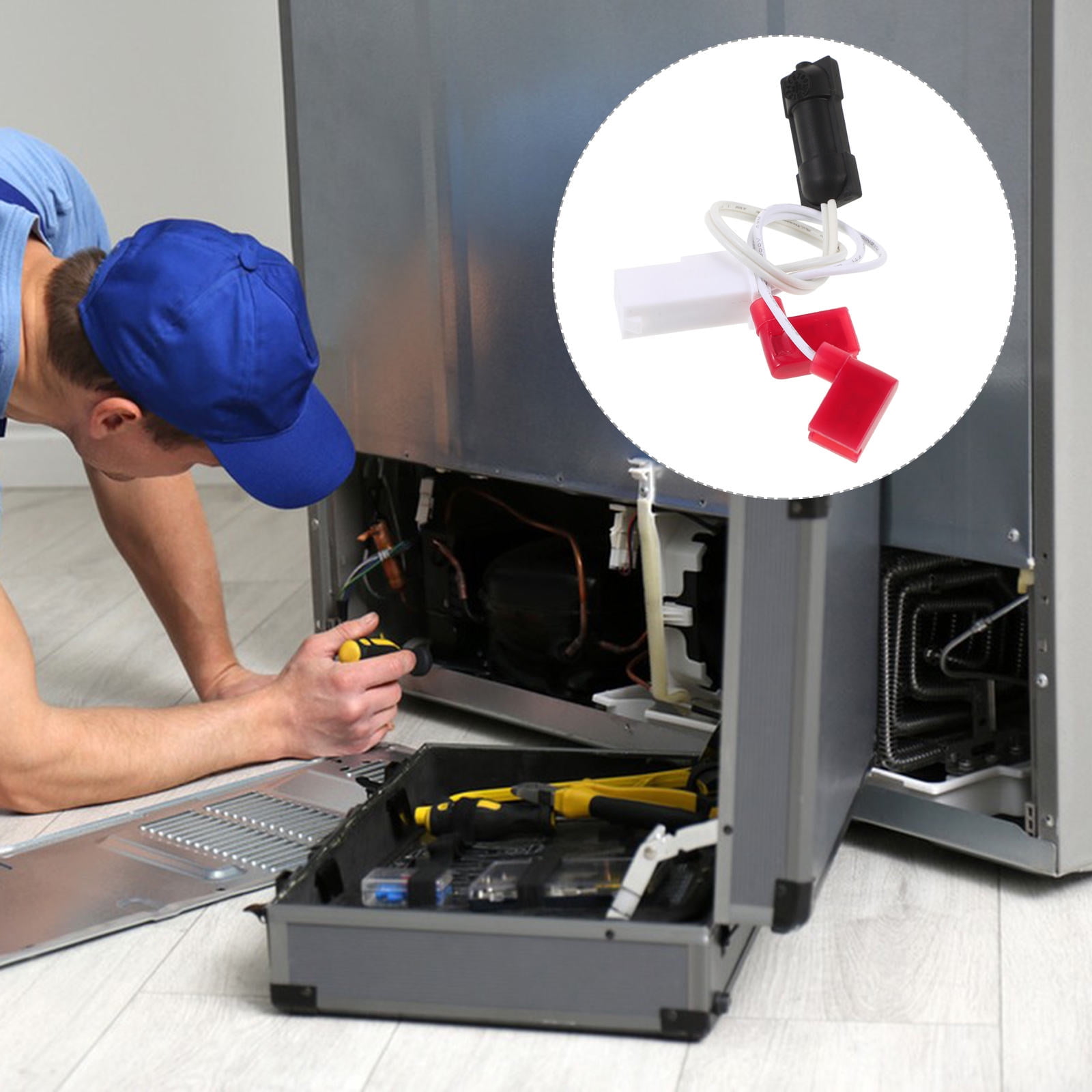 LEORX Rv Refrigerator Thermistor Assembly 1Pcs Energy Efficiency Multi ...