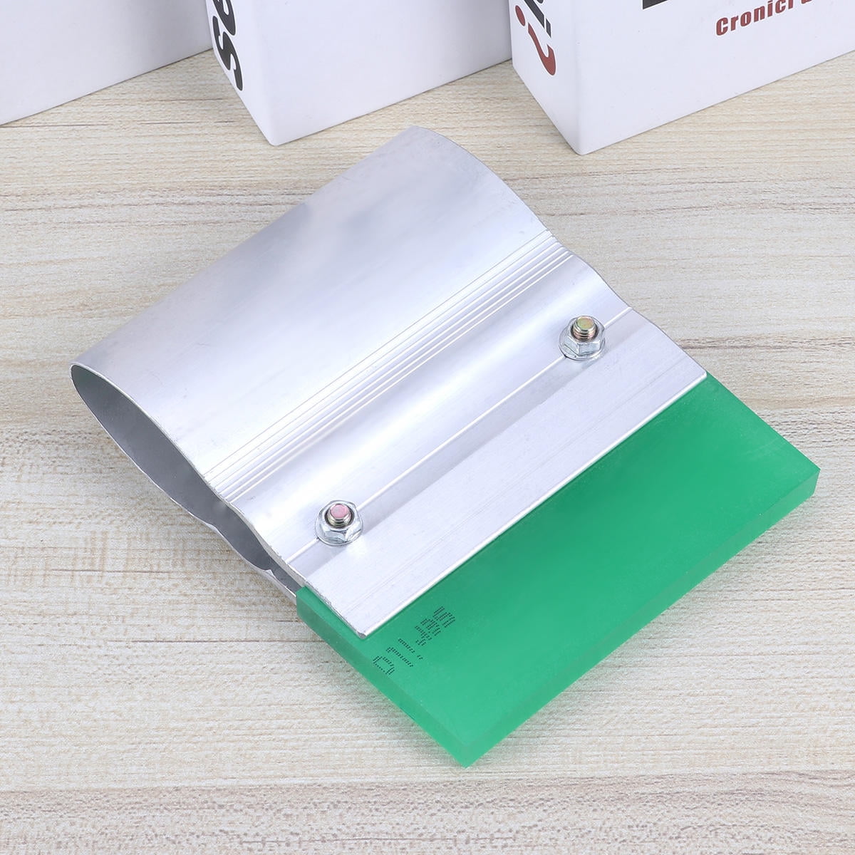 LEORX Squeegee Screen Print Textile Printing Tools Silver Straight ...