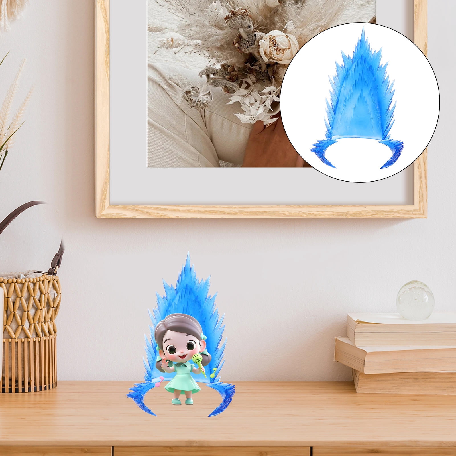 LEORX Shape Action Figures In Transparent Blue For Set - Walmart.com