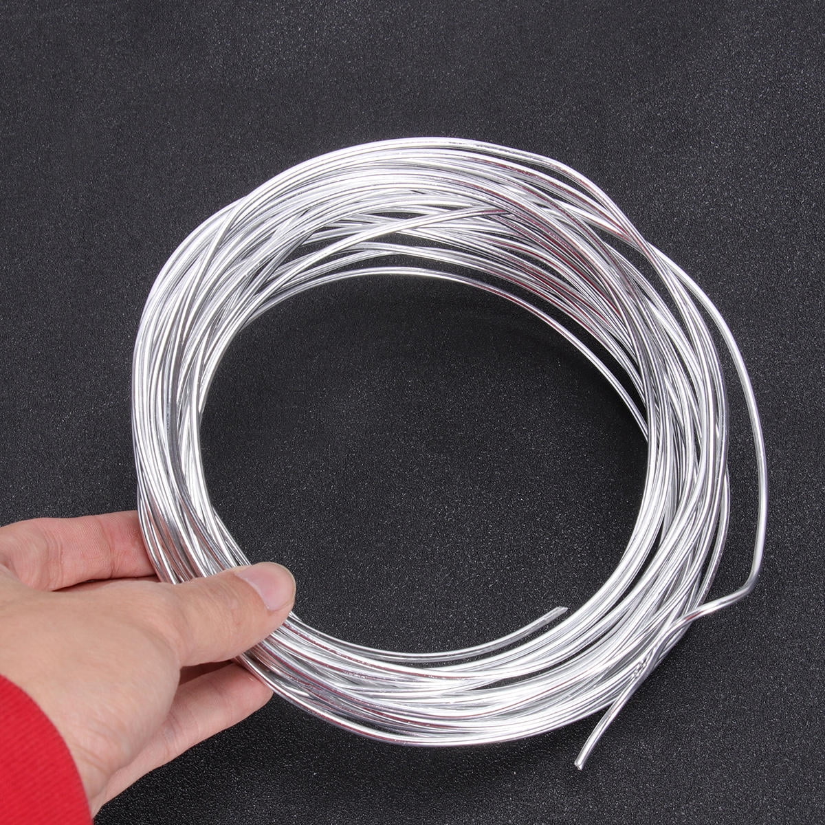 LEORX Silver Aluminium Wire 1PC for Wire Sculpture and Decorative ...