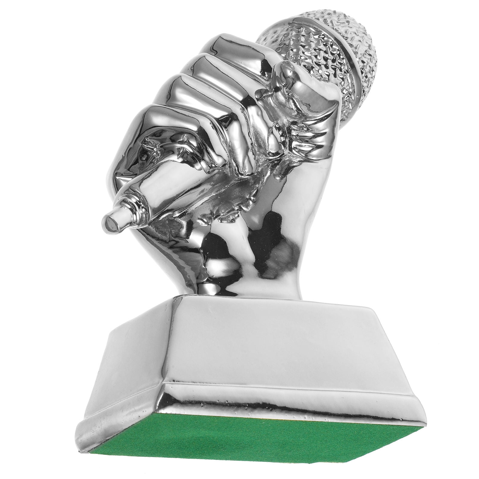 LEORX Singing Competition Trophy Trophy Microphone Creative Appearance ...
