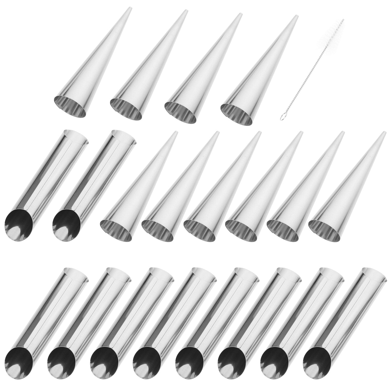 LEORX 1Set Croissant Mold Stainless Steel Smooth Surface Non Stick ...
