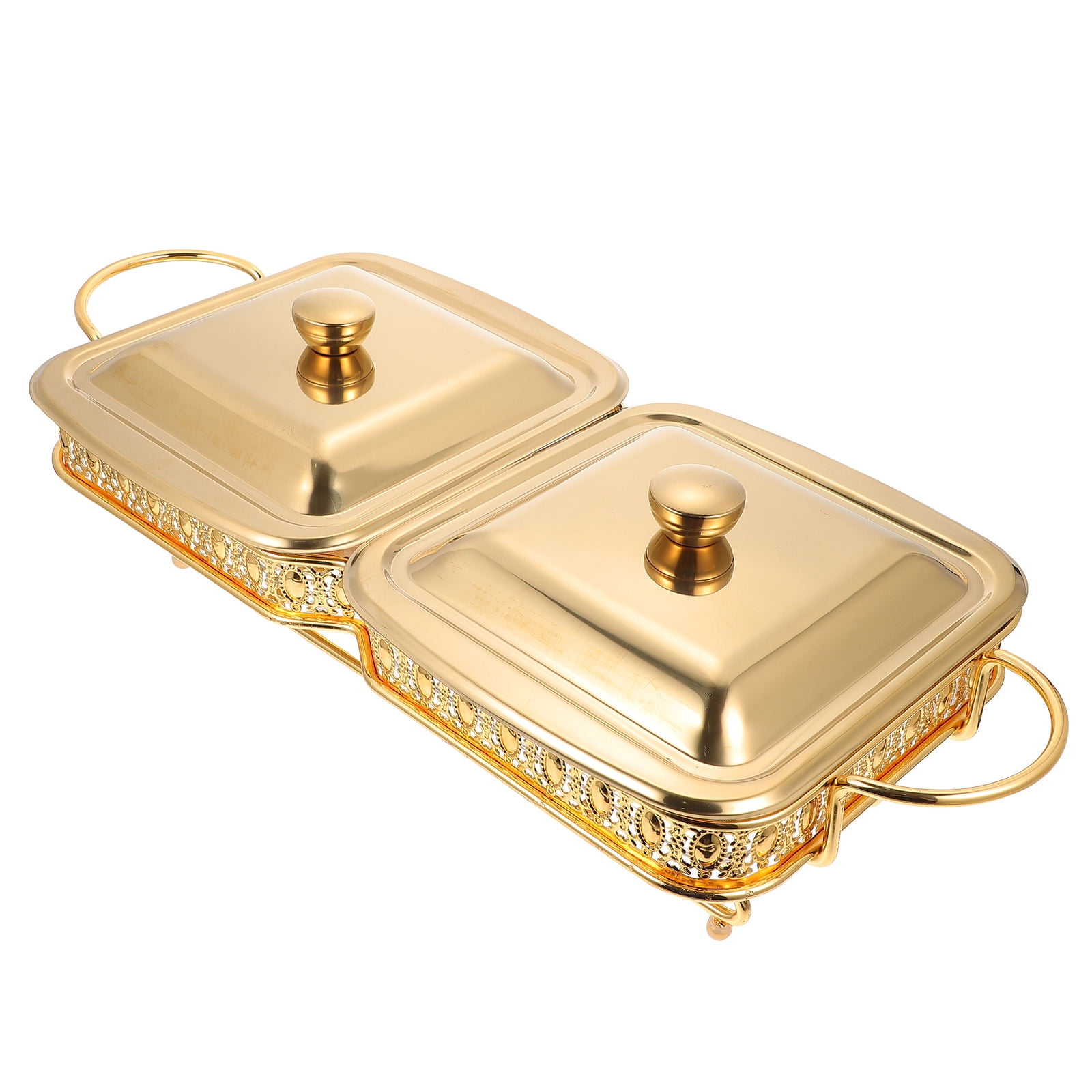 LEORX Stainless Steel Hot Pot 1.8l Double Pot Alcohol Stove Camping ...