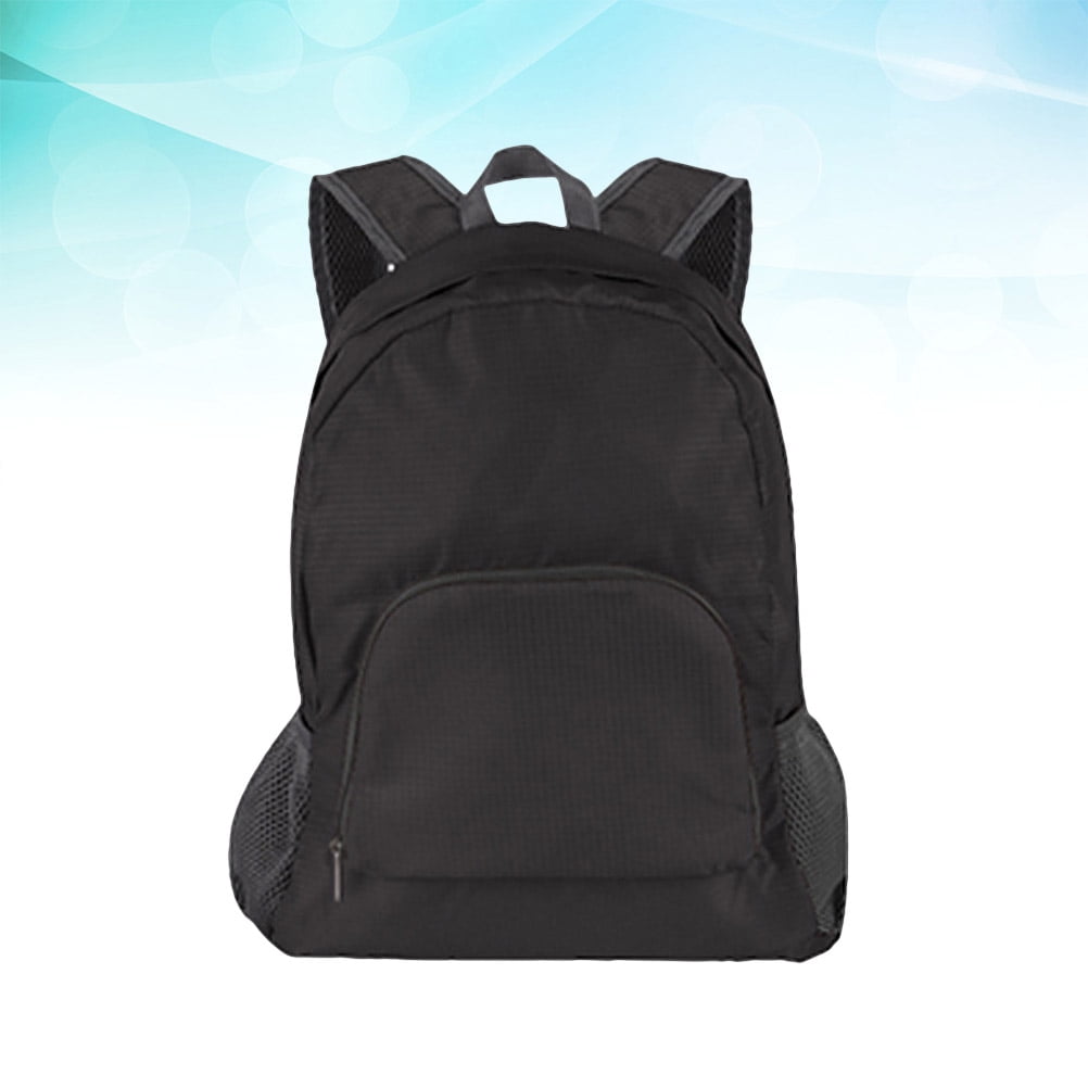LEORX Stylish and Simple Commuting Backpack Black Waterproof Rucksack ...
