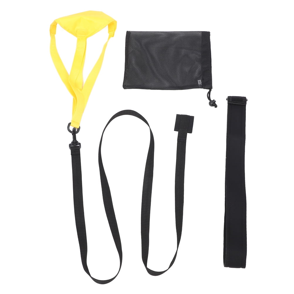 LEORX Swimming Pool Parachute in Yellow for Resistance Training 1 Set ...