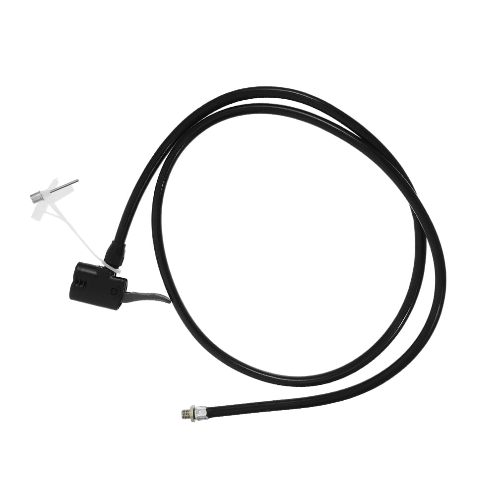 LEORX Tire Inflator Replacement Hose Inflator Tube Plastic Black 1Pcs ...