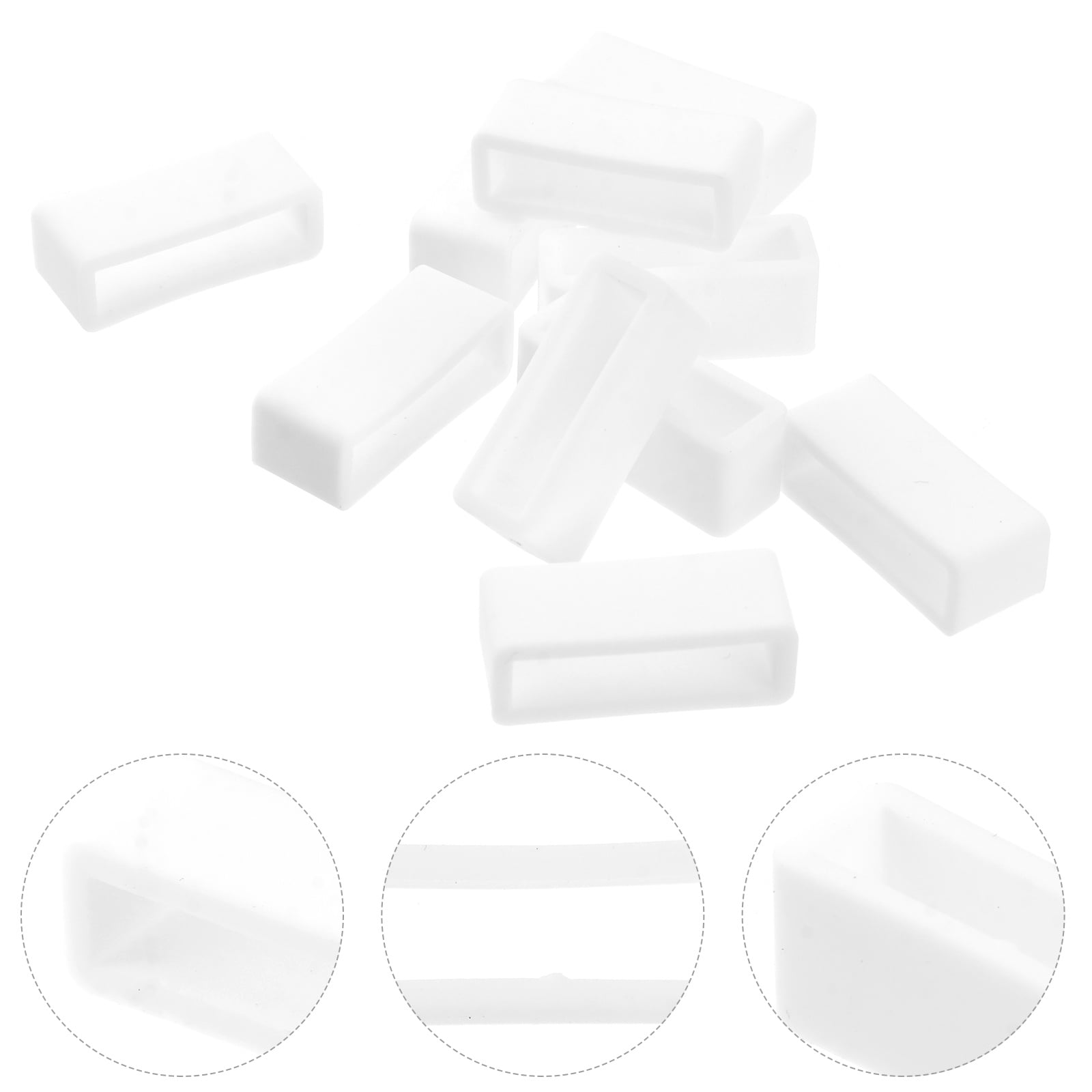 LEORX Watch Strap Holder Retaining Loops 10Set 1X2.5in for Wristwatches ...