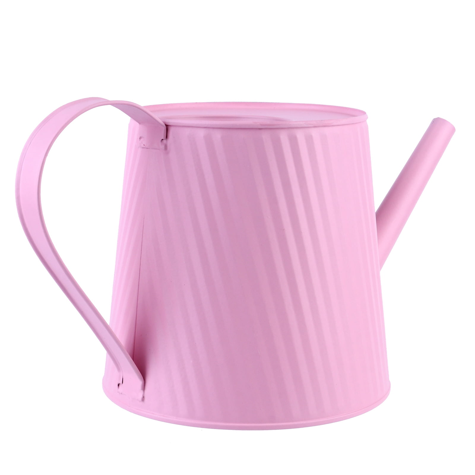 LEORX Watering Kettle Iron Flowerpot for Plant Enthusiasts Pink 1Pack ...
