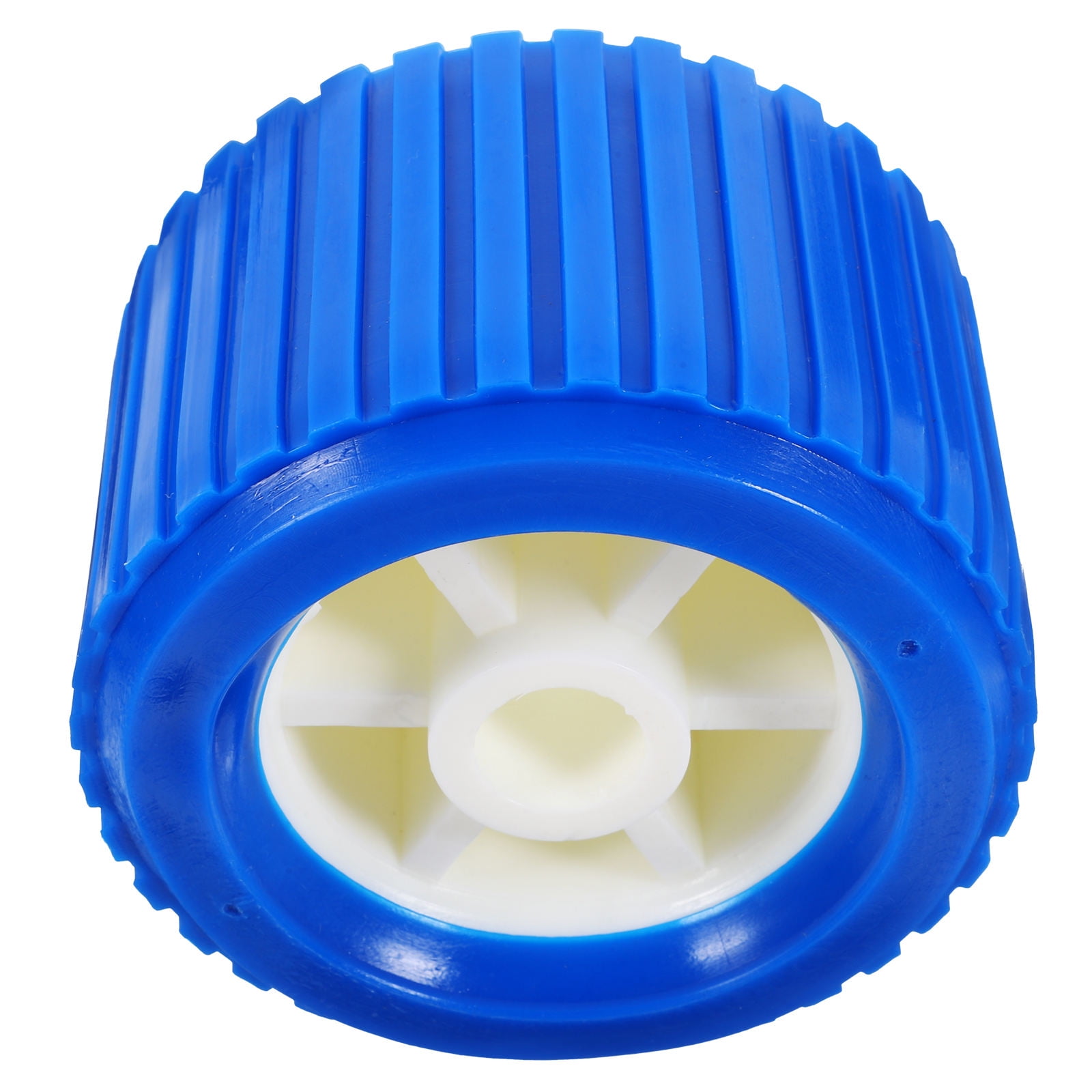 LEORX Blue Boat Trailer Ribbed Roller Sturdy Lightweight Easy Install ...