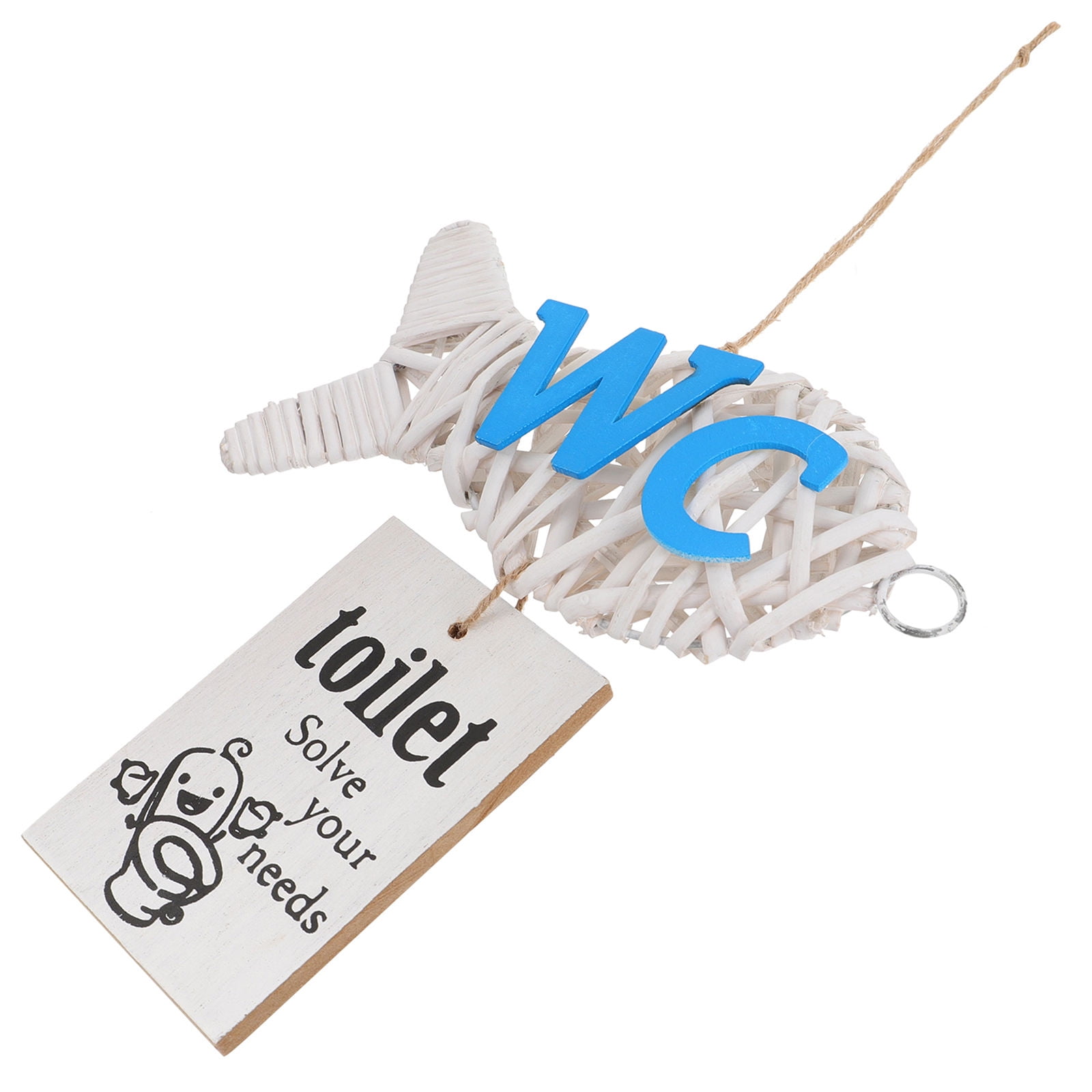 LEORX toilet door signs Toilet Sign Assorted Color Indication for ...