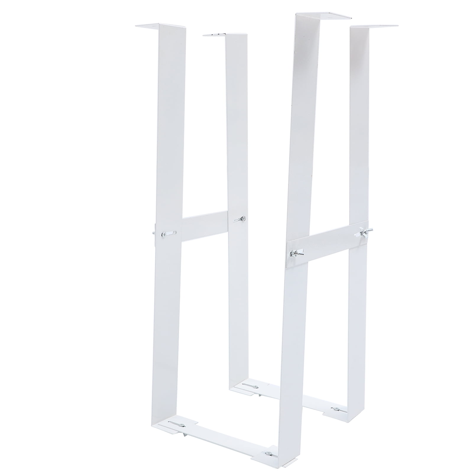 LEORX under desk tower mount Computer Riser Carbon Steel White 1Pc ...