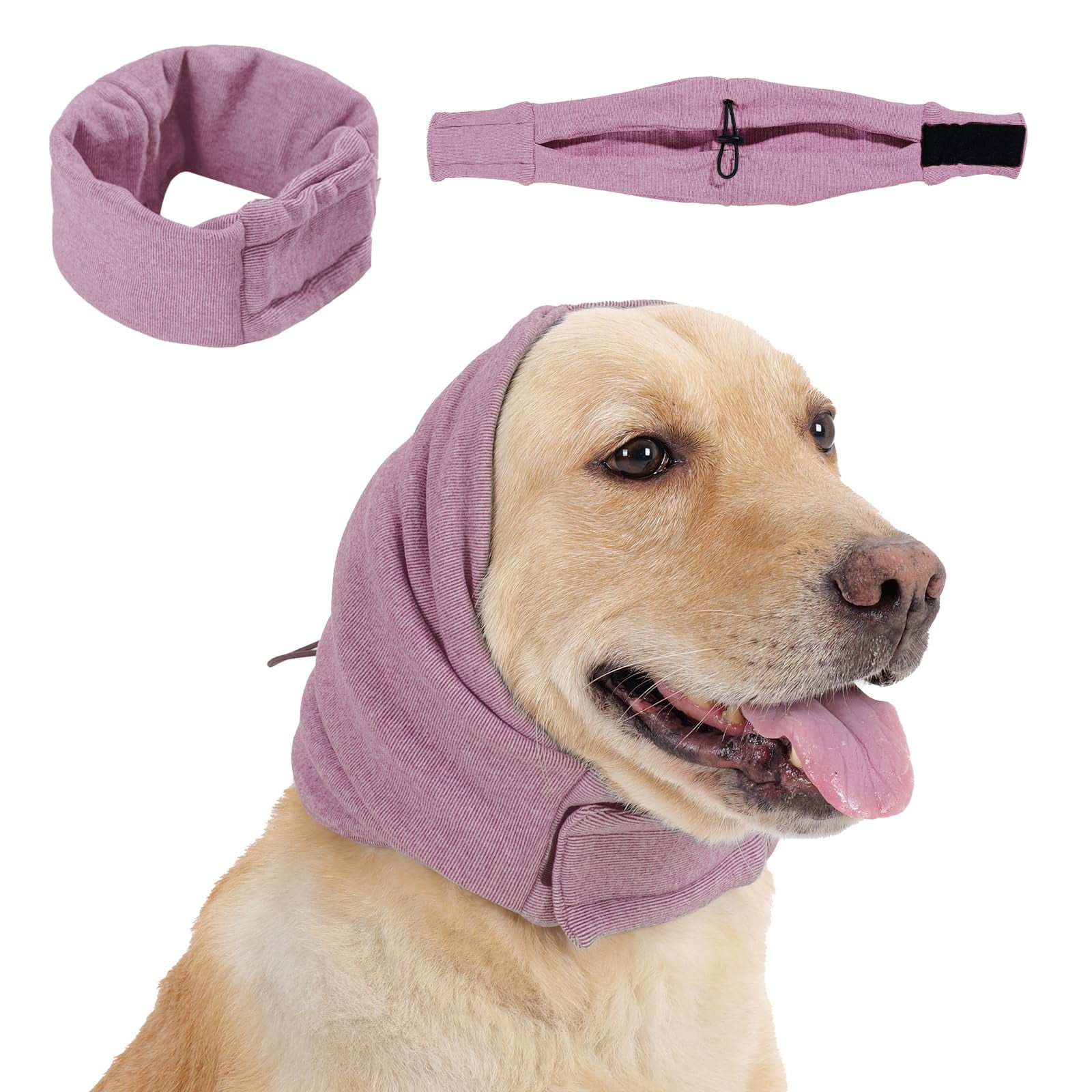 LEOTRAG Dog Calming FEV6 Hoodie, No Shake Ear Wraps for Dogs ...