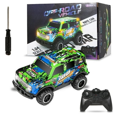 RC Remote Control Turbo Race Car For Light Up Twisting Tracks - LED ...