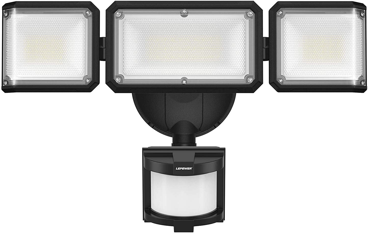 LEPOWER 42W LED Security Lights, Motion Sensor, 4200LM, Dusk to Dawn ...