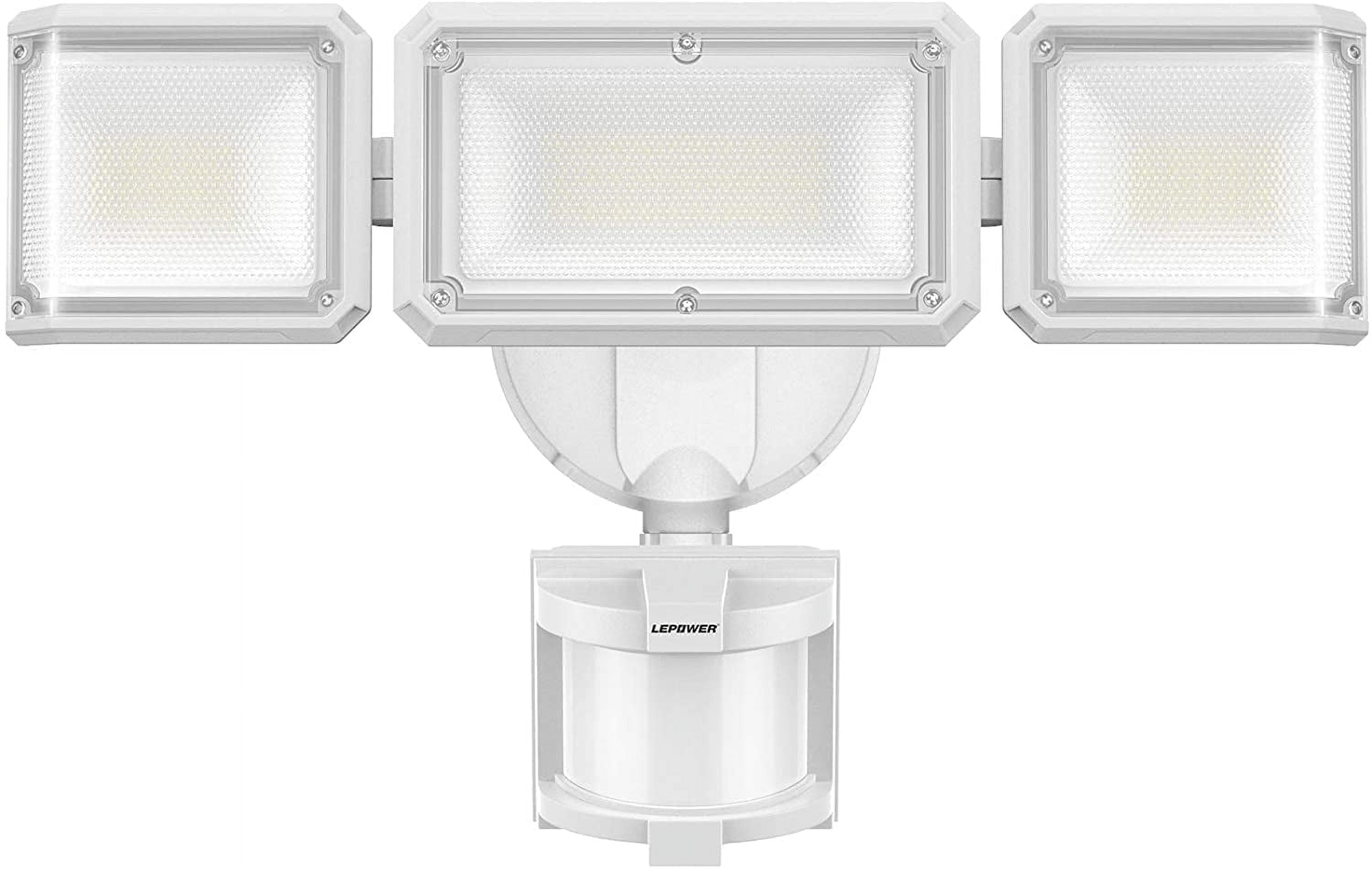 LEPOWER 42W LED Security Light, 4200LM, Motion Sensor, Dusk to Dawn ...