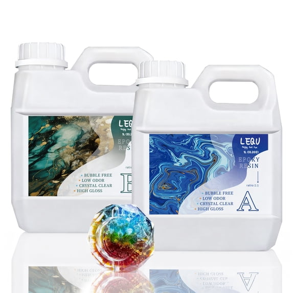 LEQU Epoxy Resin Epoxy Adhesive, 35.2OZ - Walmart.com