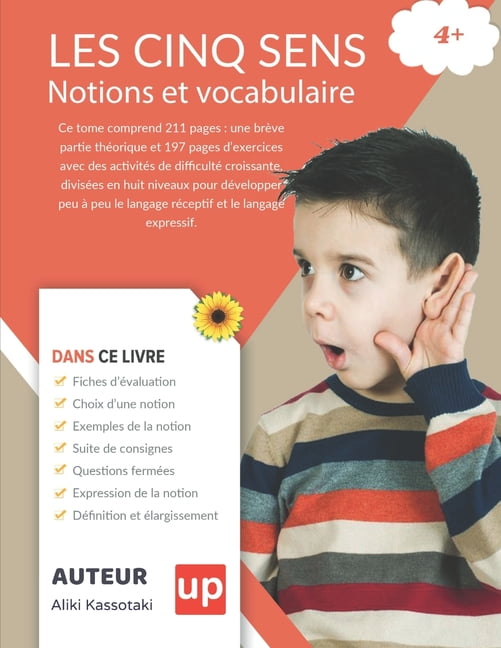 LES CINQ SENS Notions et vocabulaire - Walmart.com
