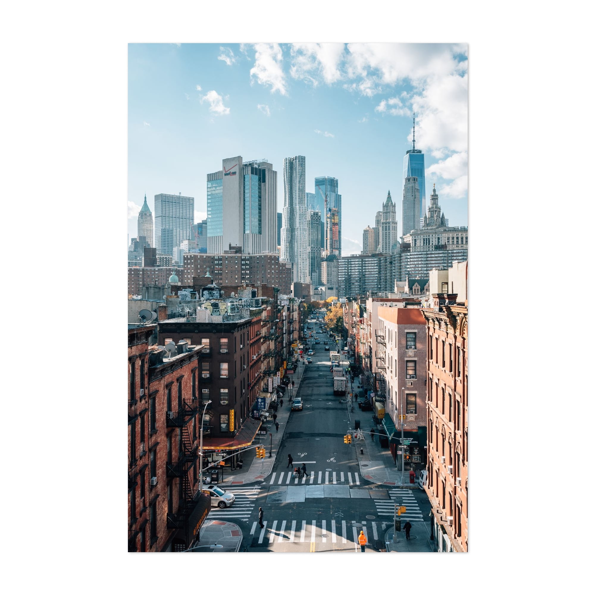 LES & FiDi 02 - Manhattan New York Photography Unframed Wall Art Print ...