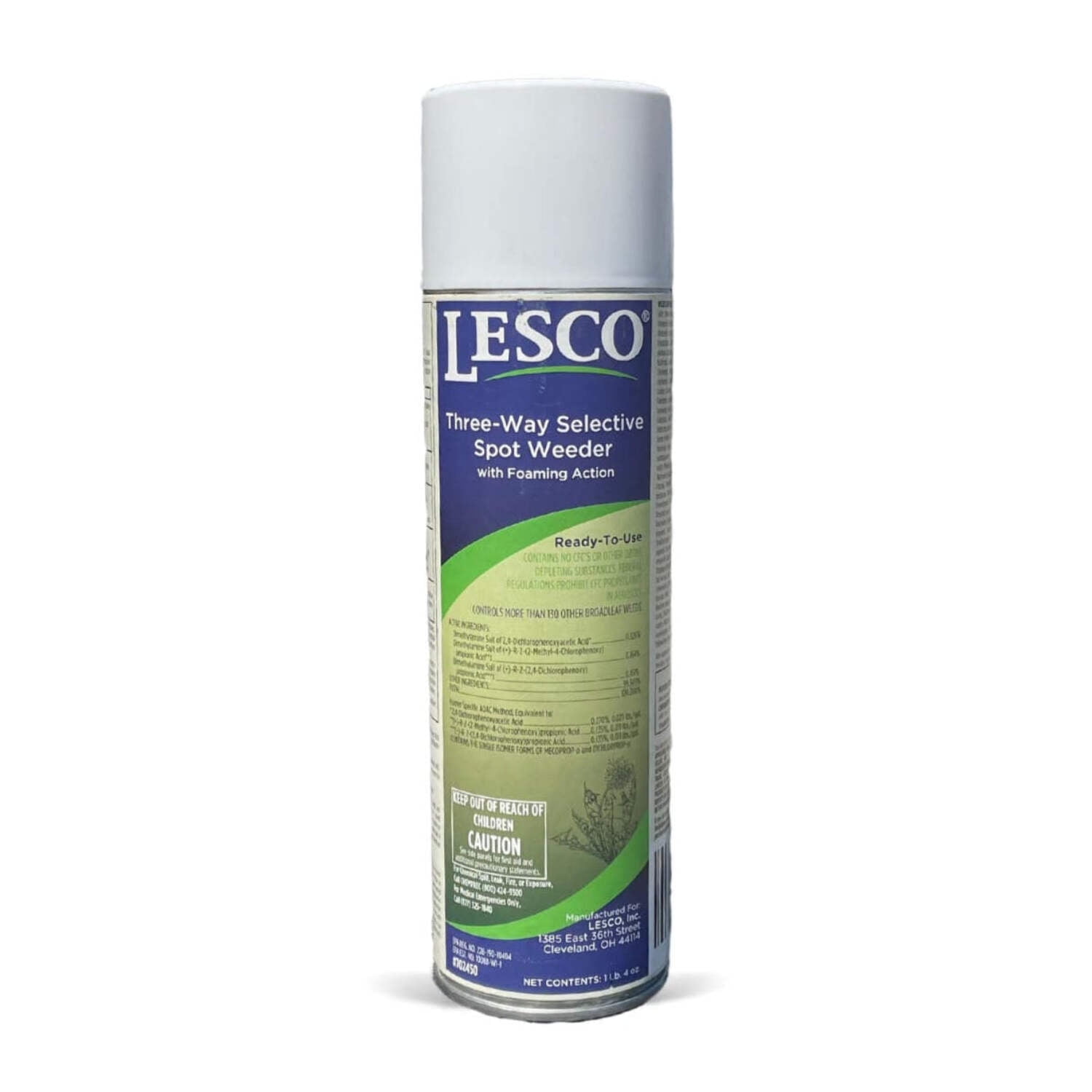 LESCO Three-Way Weed Control | Quick Spray Foam Can - 20 oz. - Walmart.com